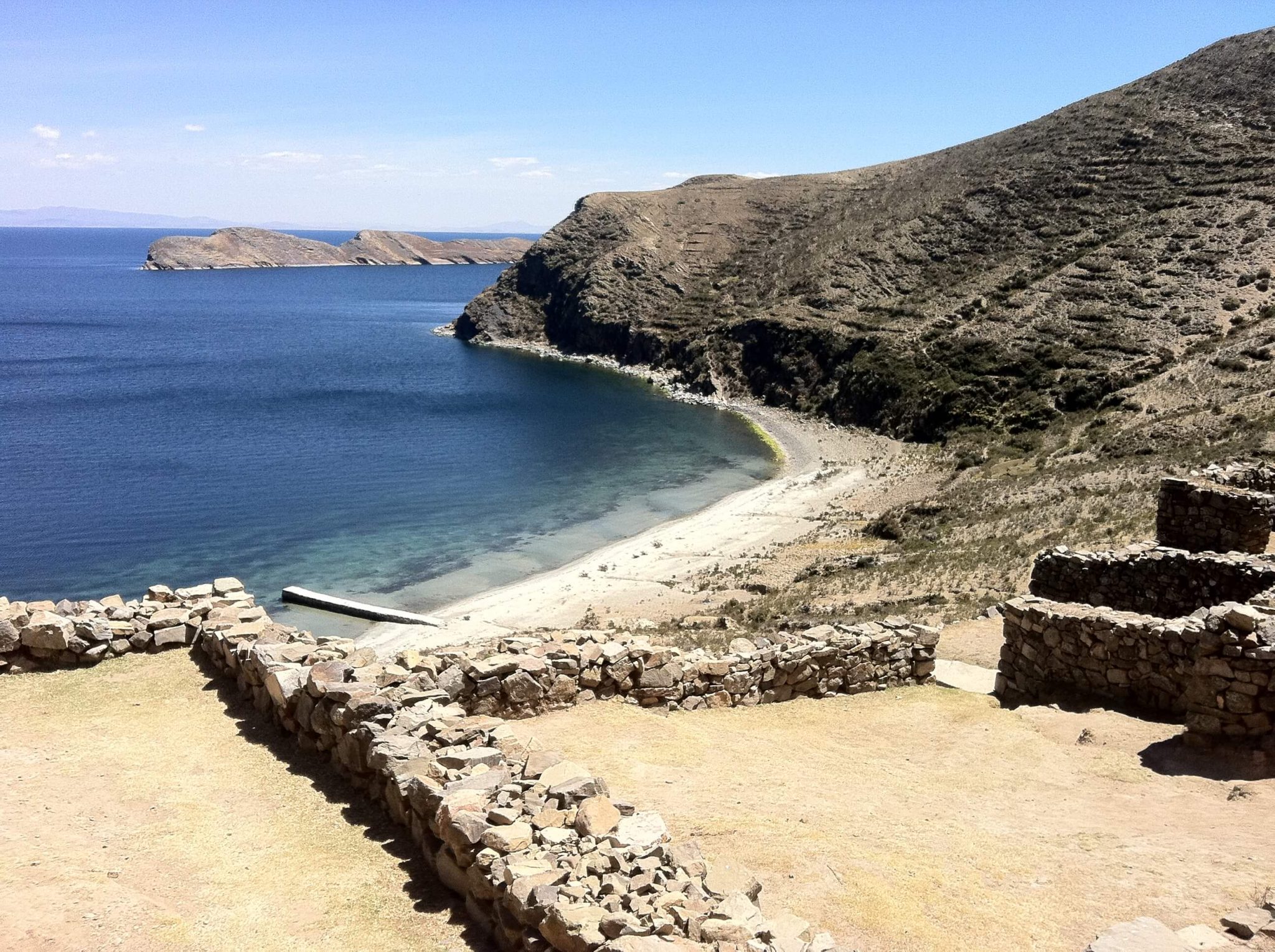 La Isla del Sol en el Lago Titicaca, cuna de los incas